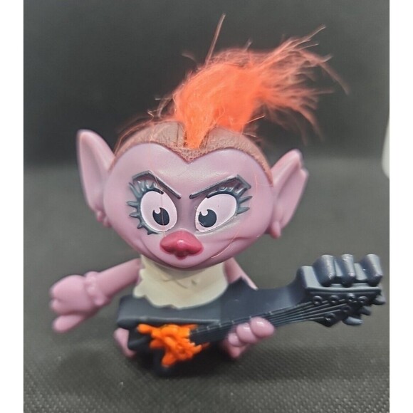 Trolls | Toys | Queen Barb Punk Guitar Trolls World Tour With Action ...